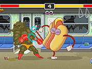 Kebab Fighter - Unblocked Merge and Puzzle Fighting Game