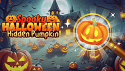 Spooky Halloween Hidden Pumpkin – Hidden Object Puzzle Game